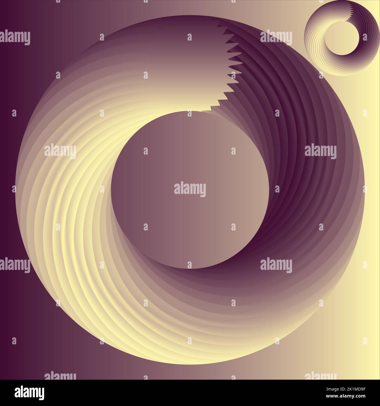 Vector 3d object. Blending effect. Geometric structure.Pastel tones ...