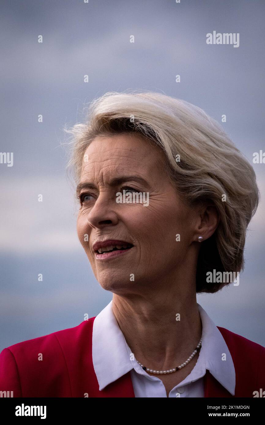 Netherlands, Rotterdam, 2022-09-08. Dutch Prime Minister Mark Rutte and ...