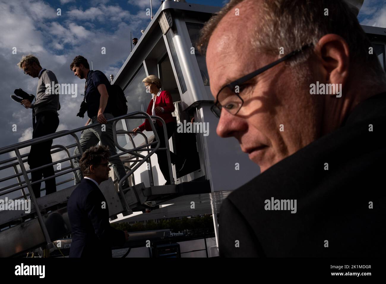 Netherlands, Rotterdam, 2022-09-08. Dutch Prime Minister Mark Rutte and ...