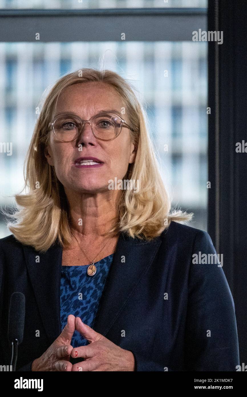 Netherlands, Rotterdam, 2022-09-08. Dutch Prime Minister Mark Rutte and ...