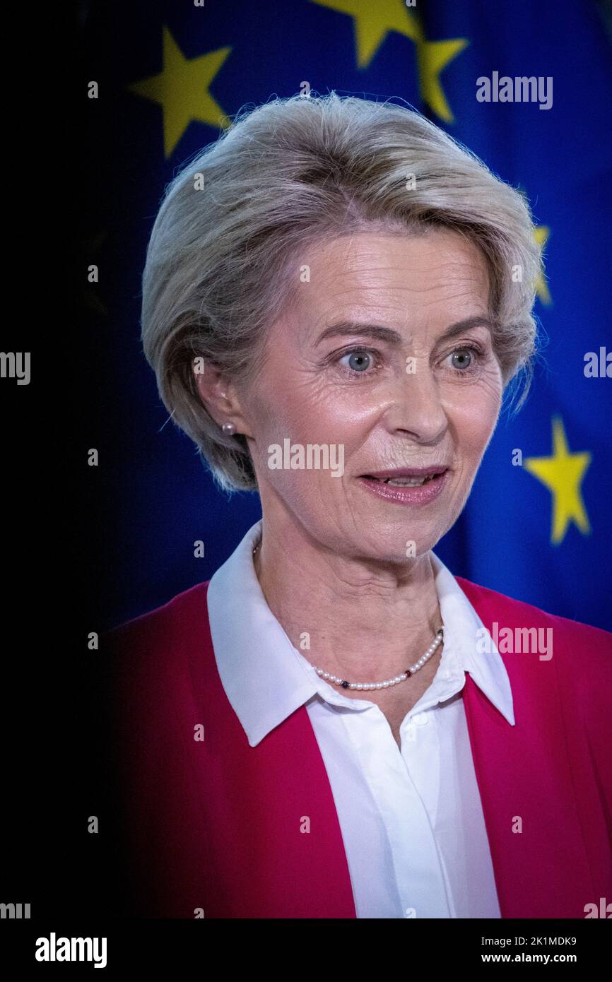 Netherlands, Rotterdam, 2022-09-08. Dutch Prime Minister Mark Rutte and ...