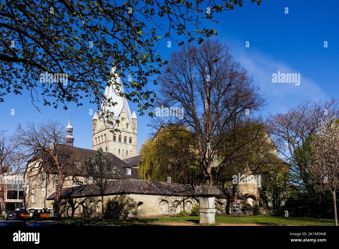 Cloister of St. Patrokli Cathedral in Soest Stock Photo - Alamy