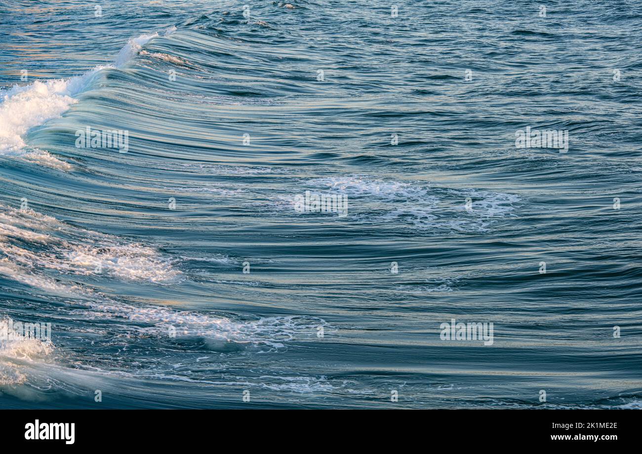 A close-up shot of foamy sea waves Stock Photo - Alamy