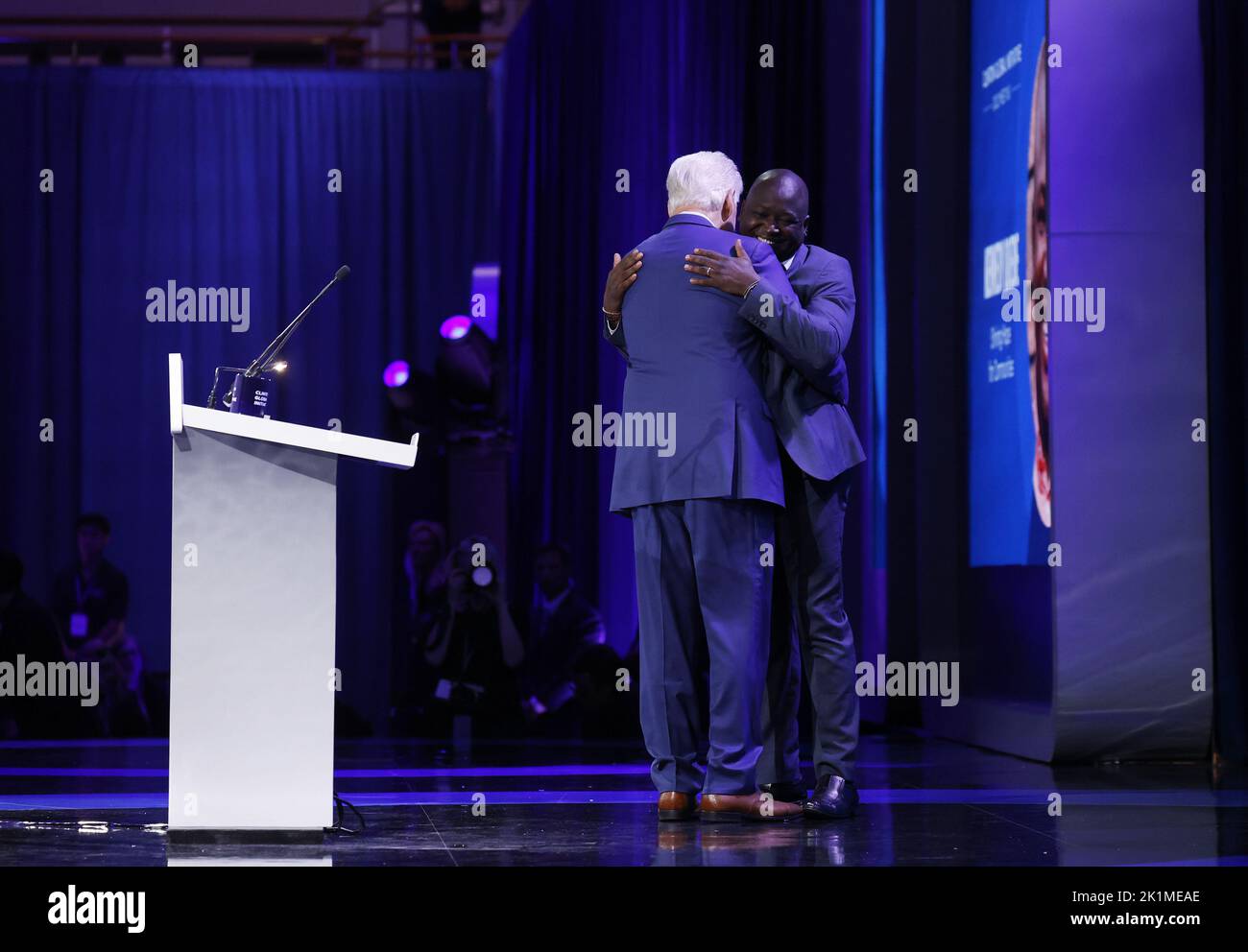 New York, United States. 19th Sep, 2022. Former President of the United ...