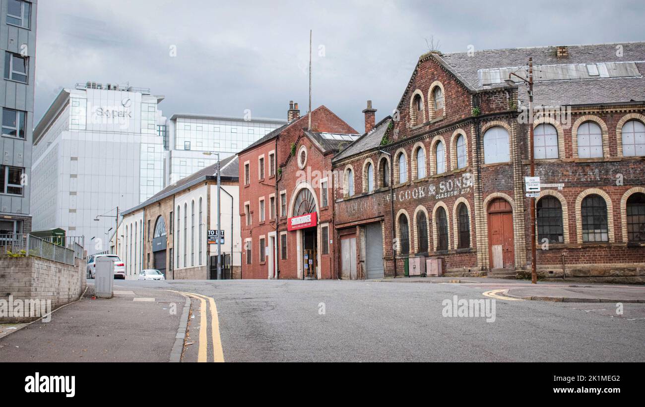 The William Cook & Sons Saws, Glasgow Stock Photo - Alamy