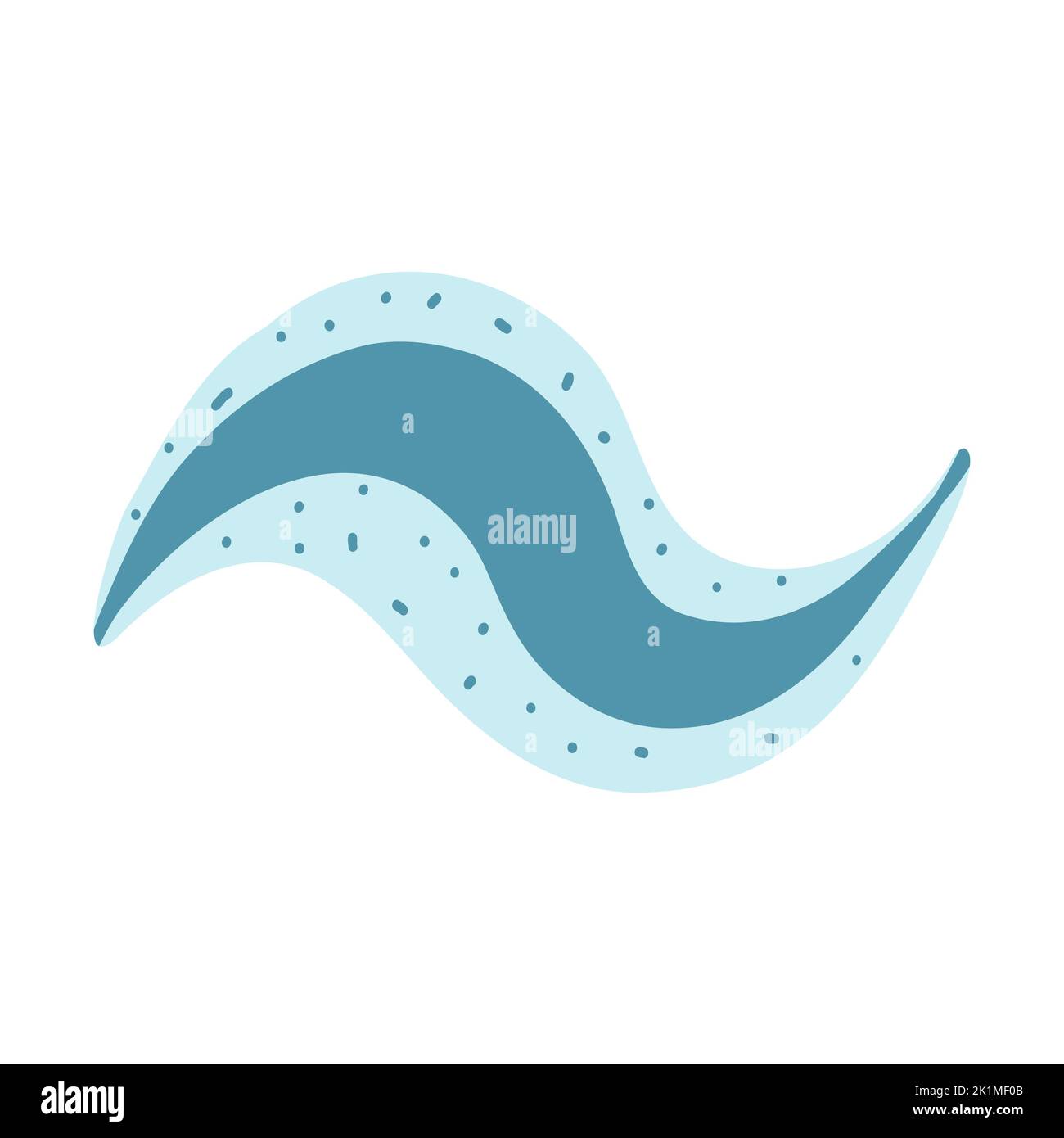 Hand drawn multicolored squeezed toothpaste in cartoon flat style ...