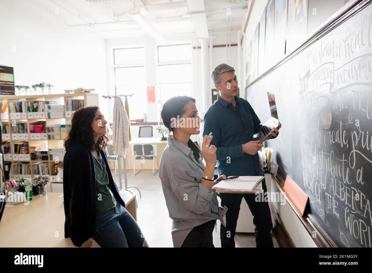 Office blackboard hi-res stock photography and images - Alamy