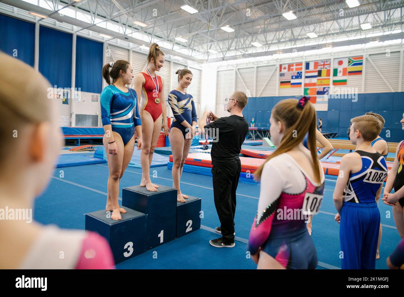 Three podium hi-res stock photography and images - Alamy