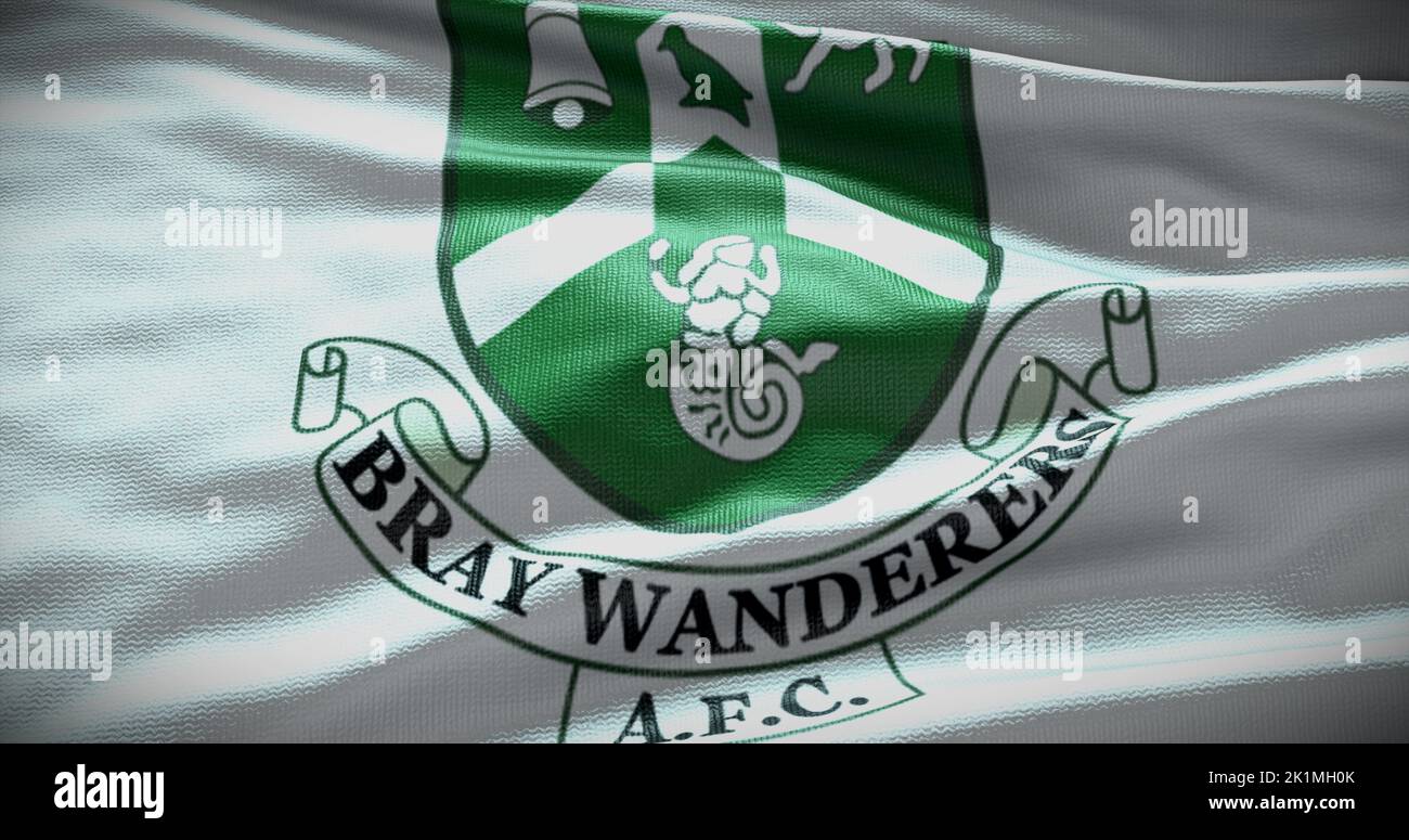 Barcelona, Spain - 17 September 2022: Bray Wanderers FC football club ...