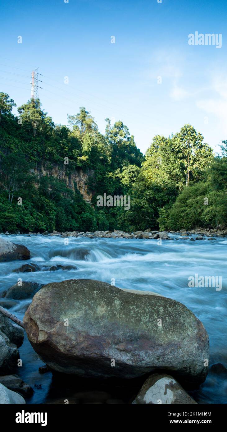 photo of a river flow in aceh indonesia Stock Photo - Alamy