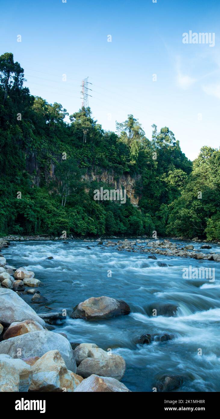 photo of a river flow in aceh indonesia Stock Photo - Alamy