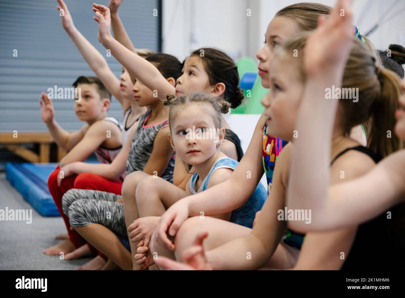 Girl sitting in class hi-res stock photography and images - Alamy