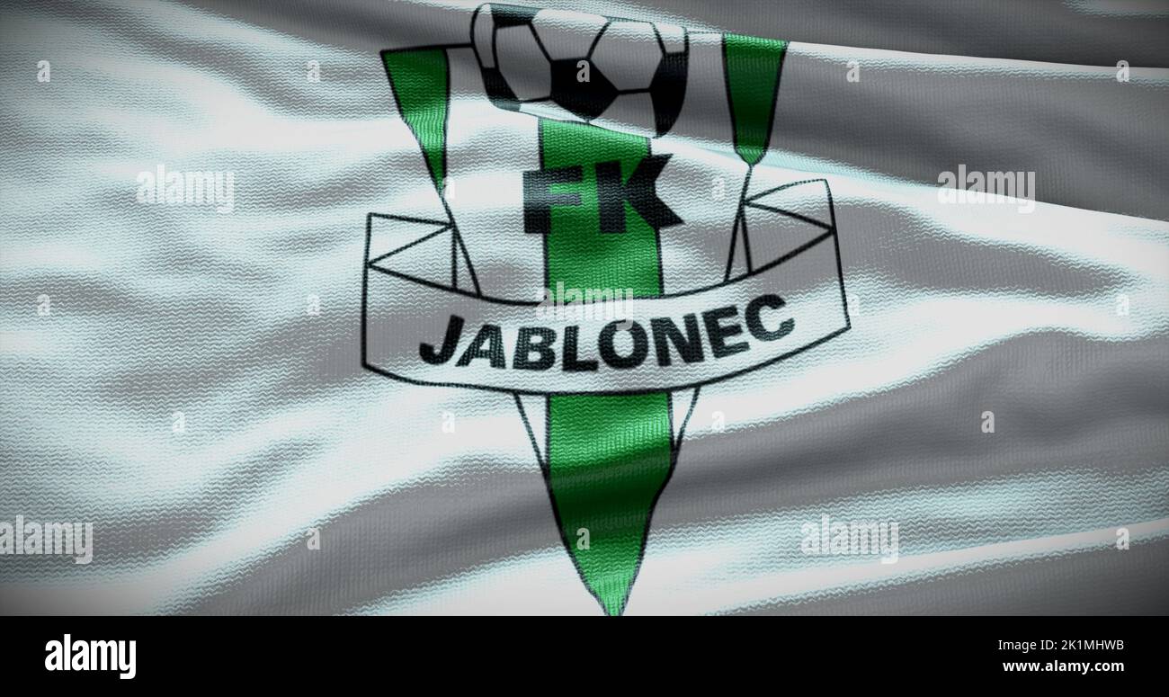 Barcelona, Spain - 17 September 2022: FK Jablonec FC football club ...