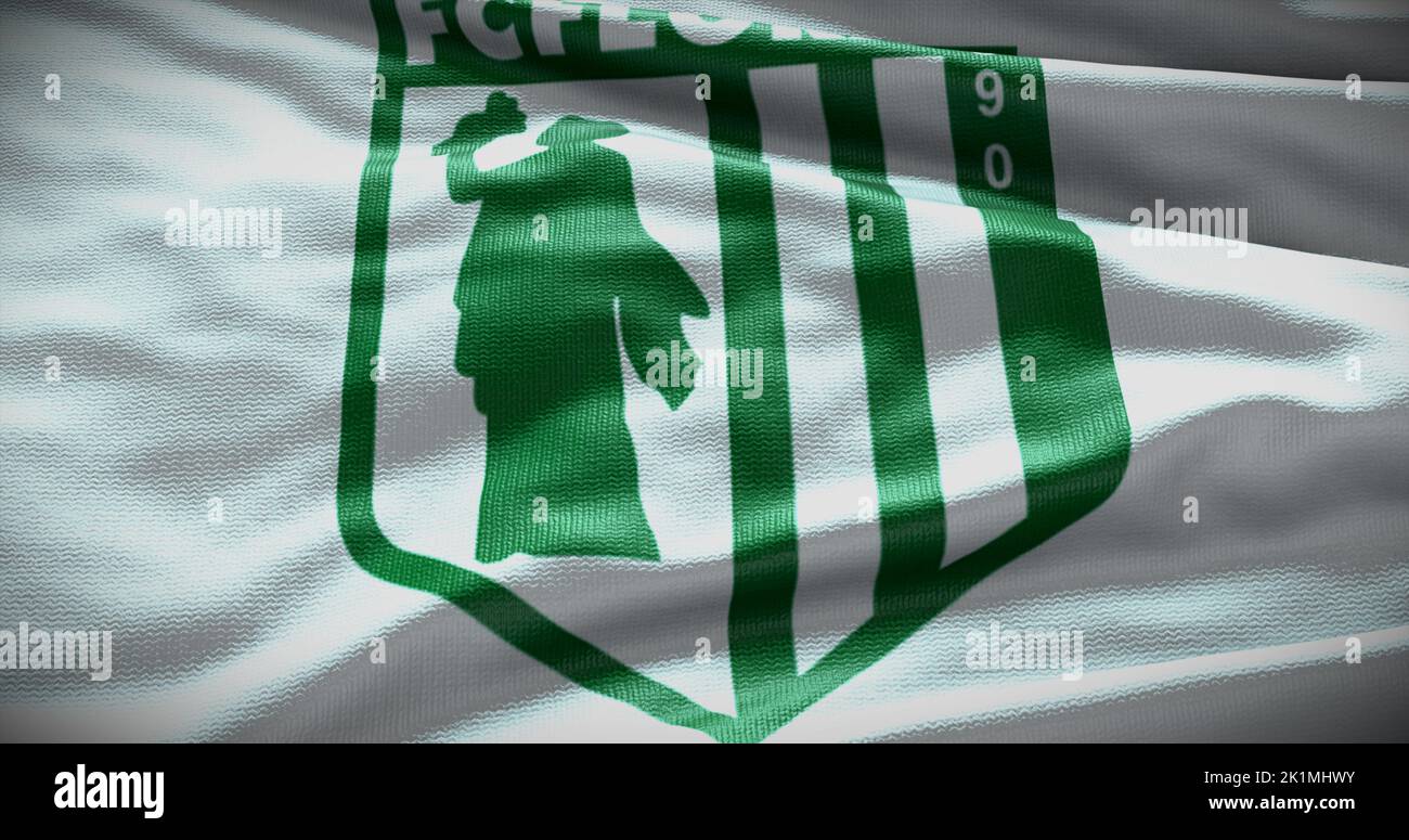 Barcelona, Spain - 17 September 2022: Flora Tallin FC football club ...