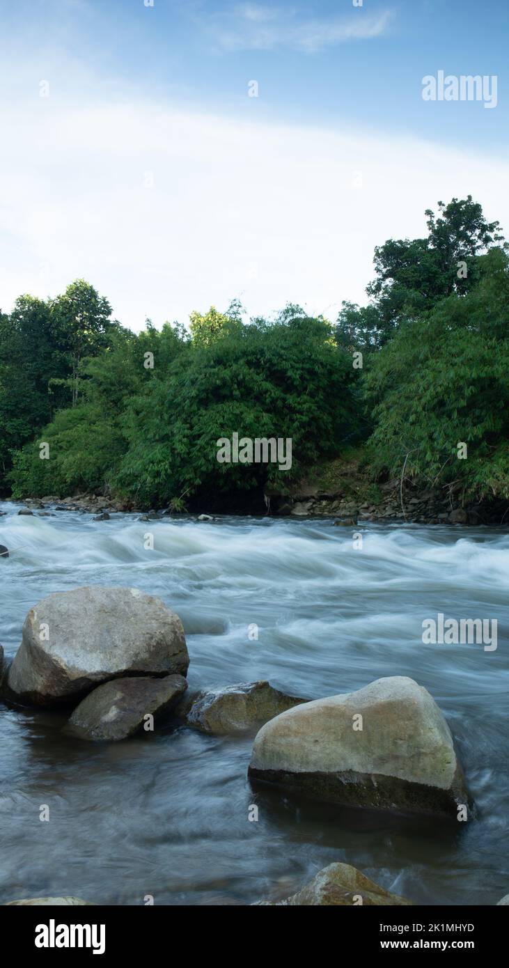 photo of a river flow in aceh indonesia Stock Photo - Alamy