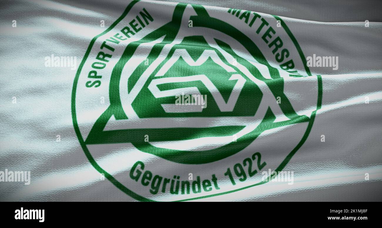 Barcelona, Spain - 17 September 2022: Mattersburg FC football club ...