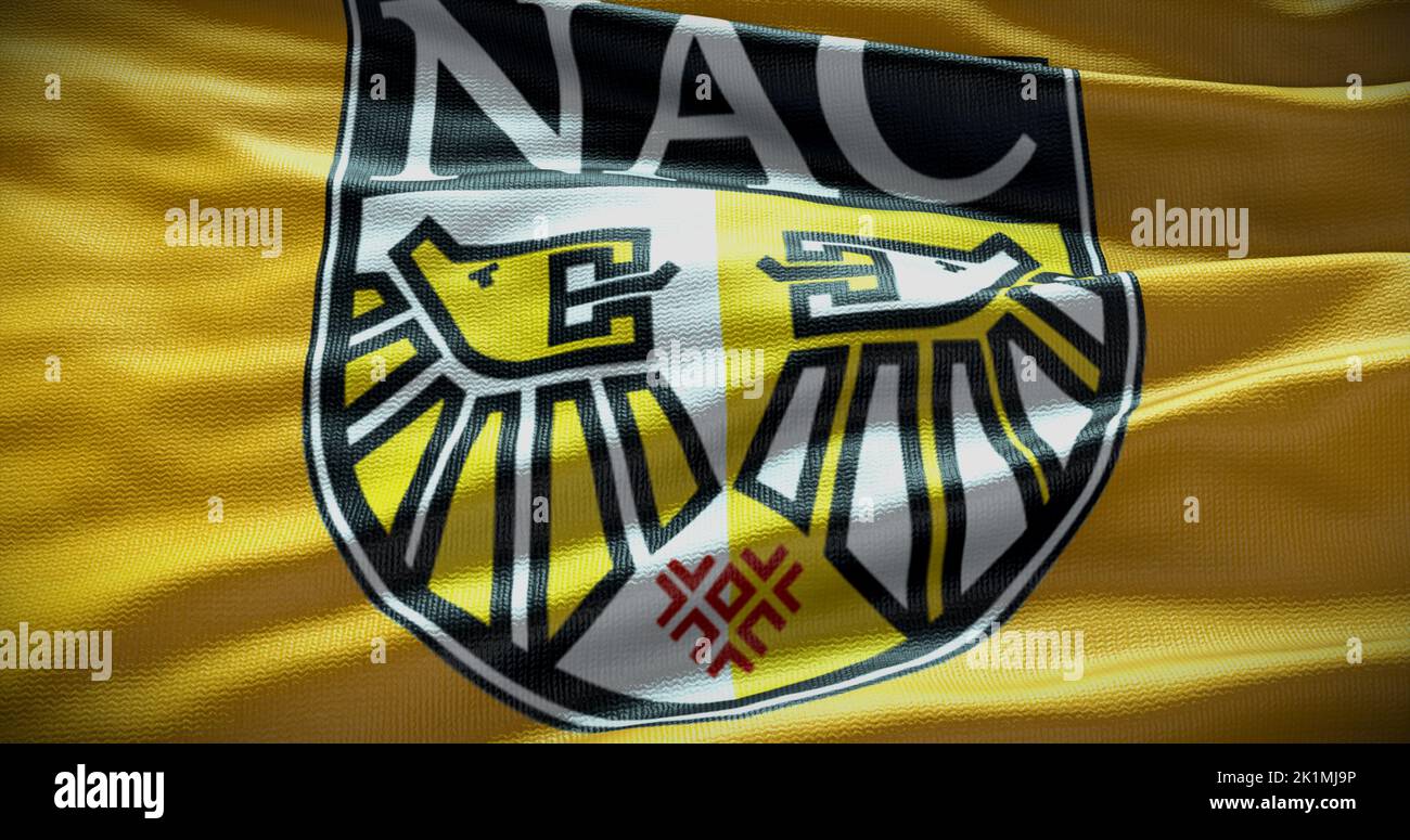 Barcelona, Spain - 17 September 2022: NAC Breda FC football club ...