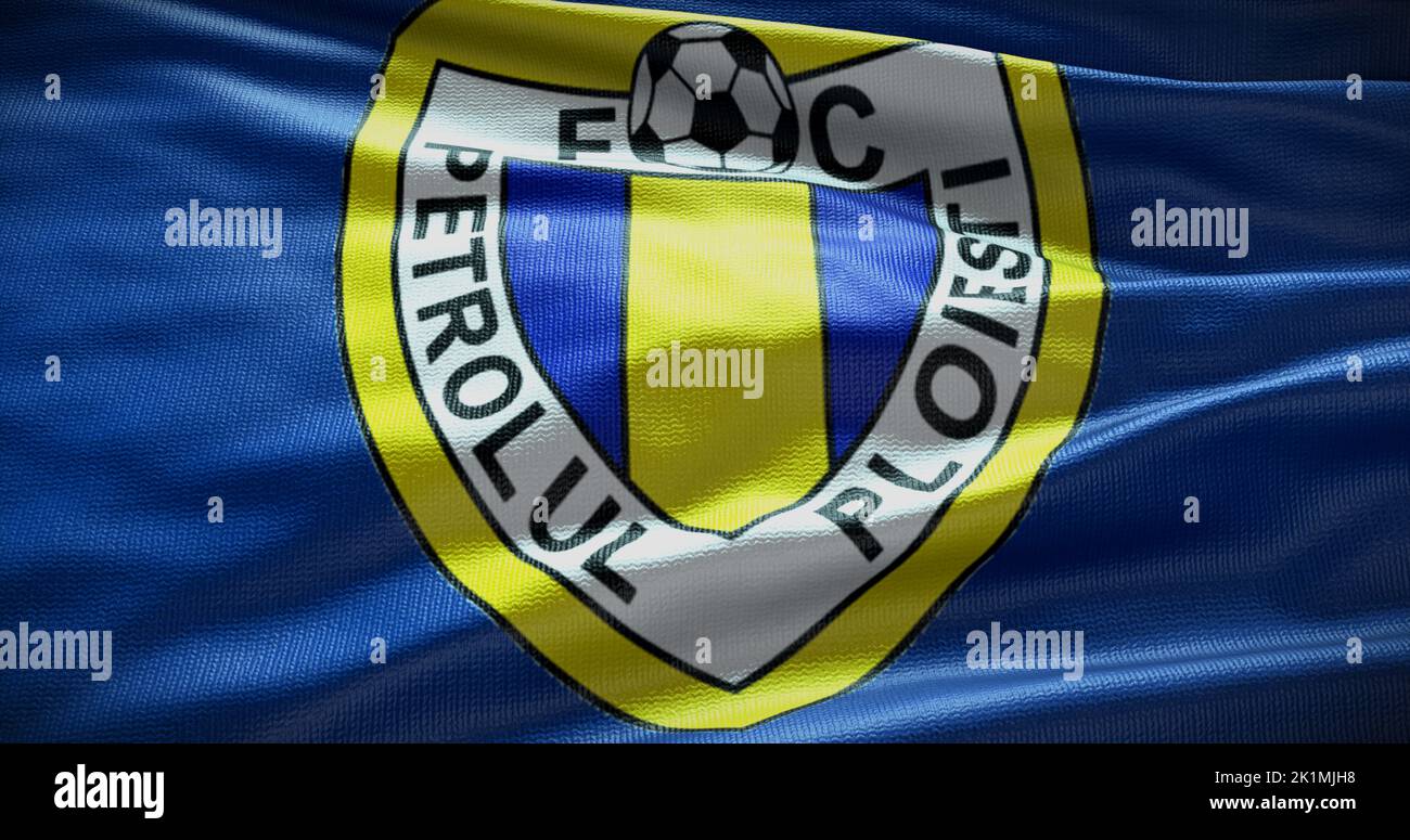Barcelona, Spain - 17 September 2022: Petrolul Ploiesti FC football ...