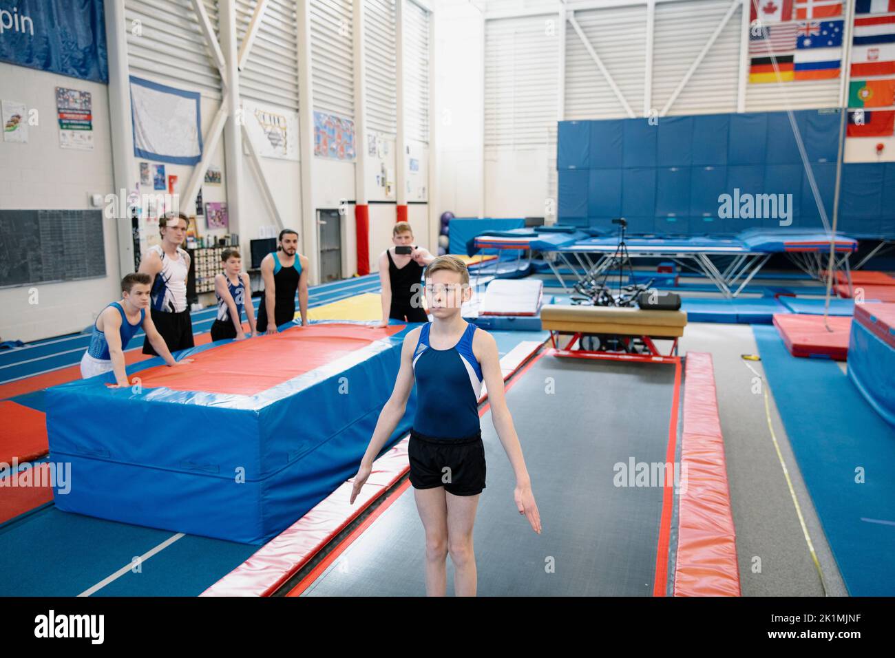 Child athletics training hi-res stock photography and images - Alamy