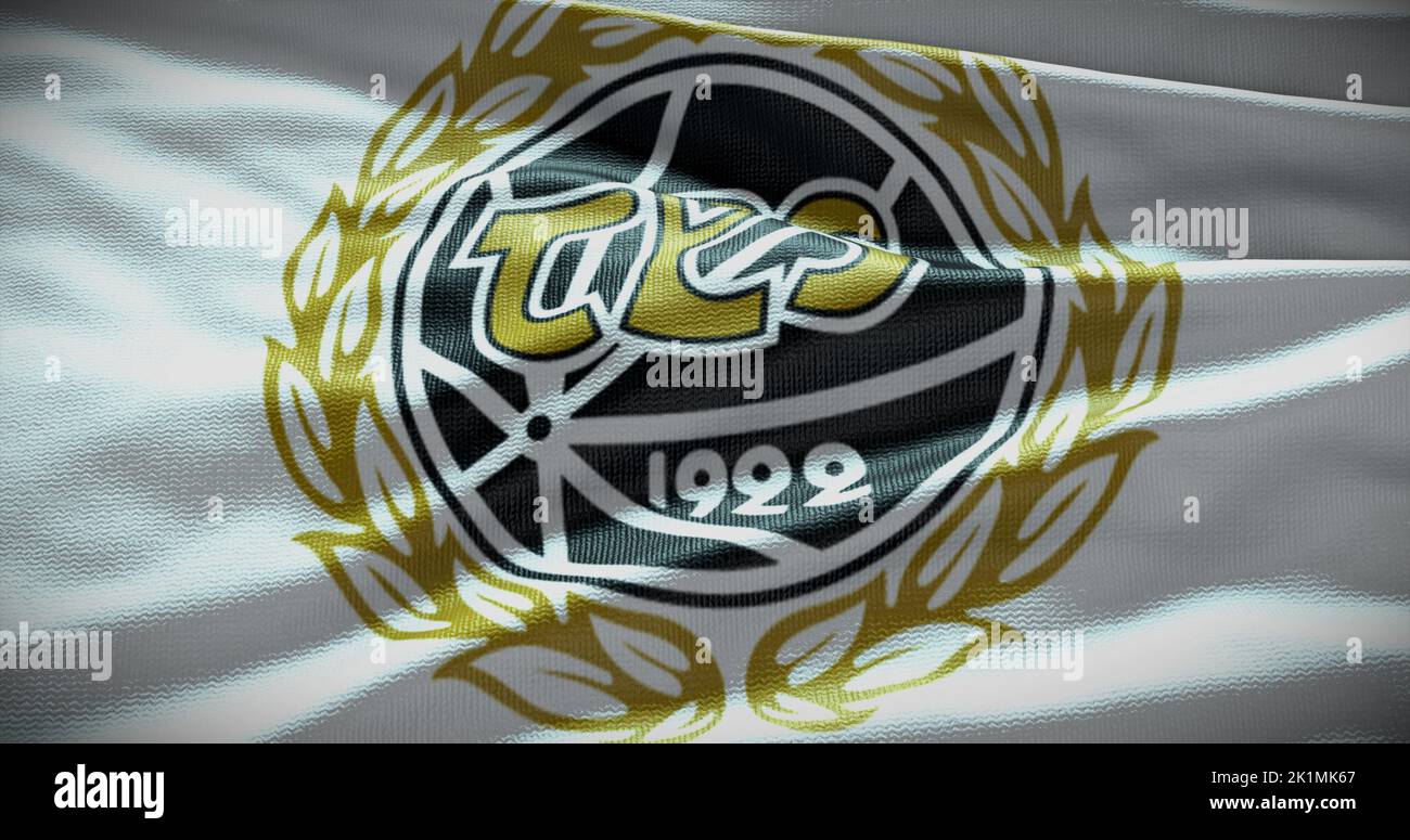 Barcelona, Spain - 17 September 2022: TPS Turku FC football club ...