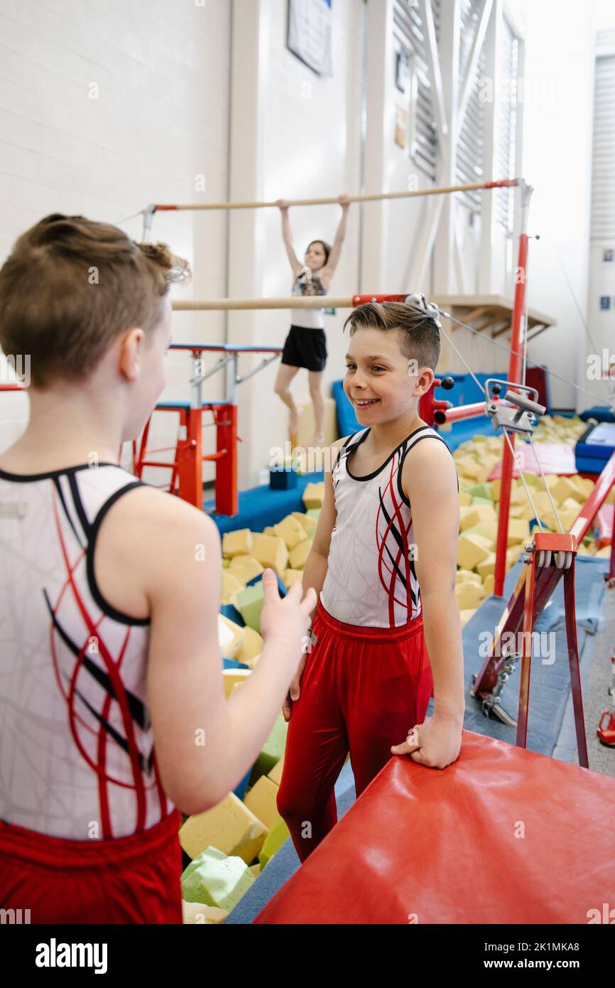 Boy talk class hi-res stock photography and images - Alamy