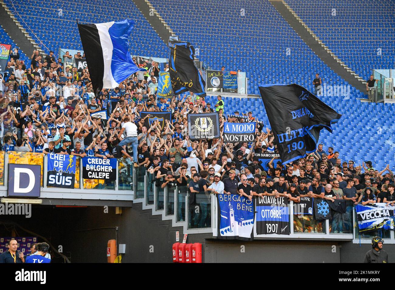 Atalanta fans during the Italian Football Championship League A 2022/ ...