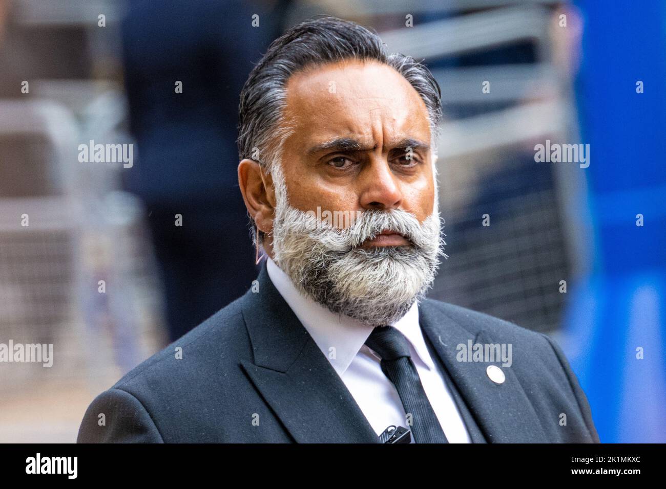 Personal security guard King Charles follow Her Majesty the Queen's ...