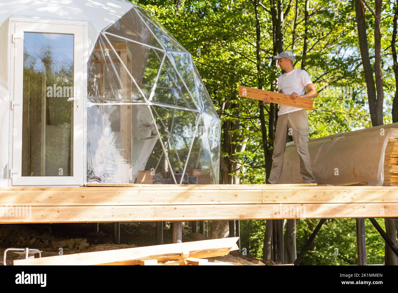 the master builds the dome, private and multi-storey buildings Stock ...