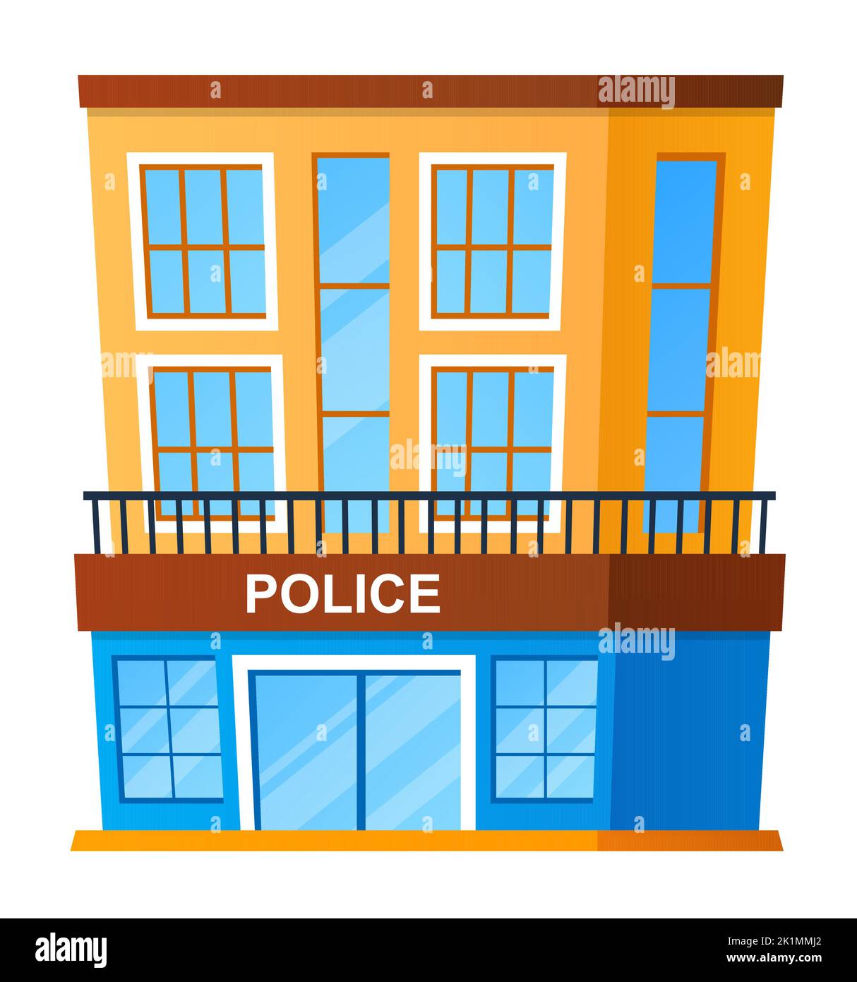 Police station entrance sign Stock Vector Images - Alamy