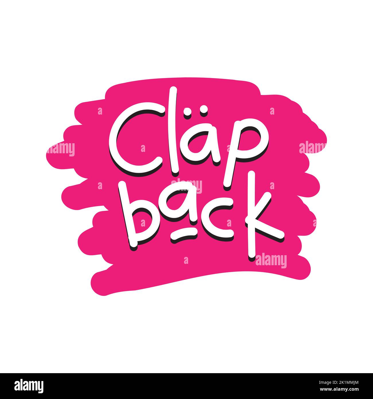 Clapback Cut Out Stock Images & Pictures - Alamy