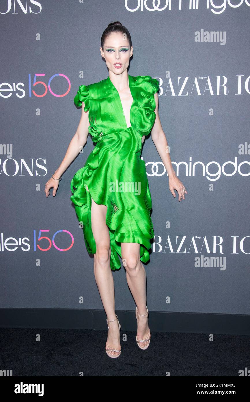 Coco Rocha attends 2022 Harper's Bazaar ICONS & Bloomingdale's 150th ...