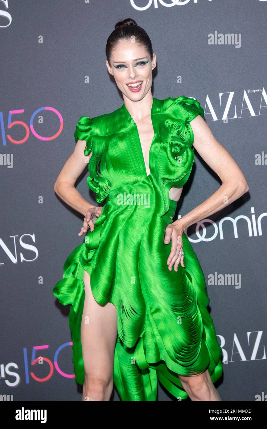 Coco Rocha attends 2022 Harper's Bazaar ICONS & Bloomingdale's 150th ...
