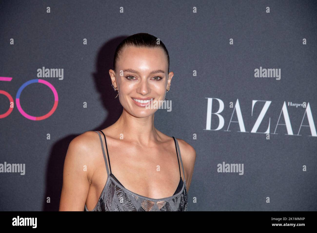 Maya Stepper attends 2022 Harper's Bazaar ICONS & Bloomingdale's 150th ...