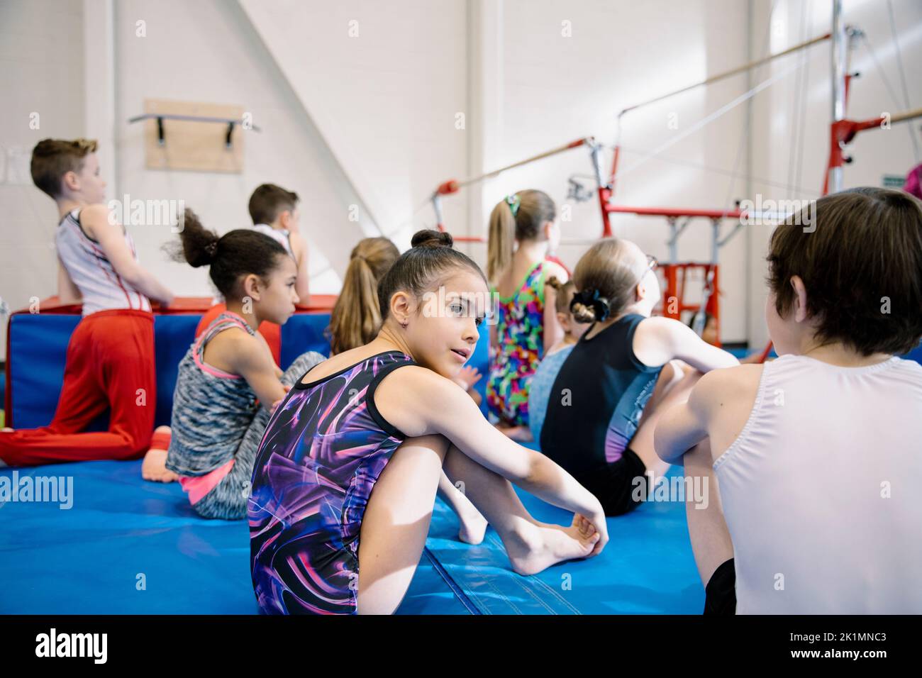 Children gym class hi-res stock photography and images - Alamy