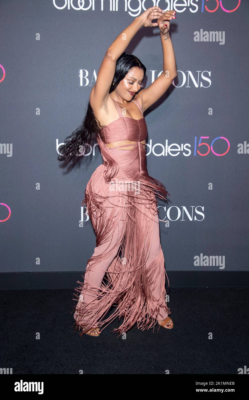 Kat Graham attends 2022 Harper's Bazaar ICONS & Bloomingdale's 150th ...