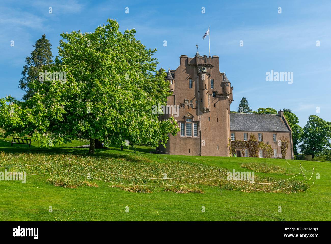 Crathes Castle,, Aberdeenshire, Scotland, United Kingdom, June 1st 2021 ...