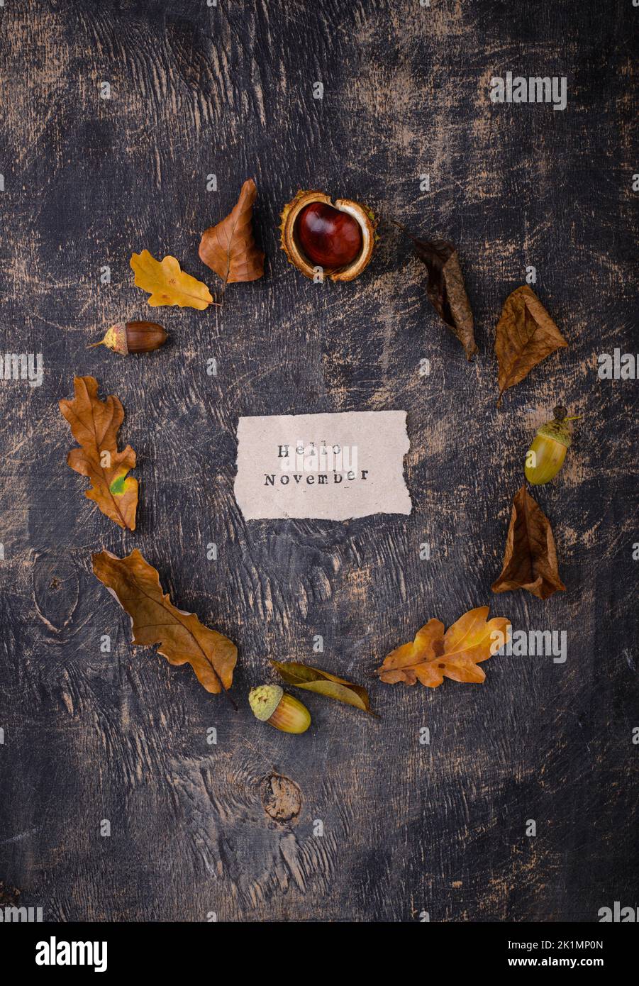 Autumn background with dry leaves Stock Photo - Alamy