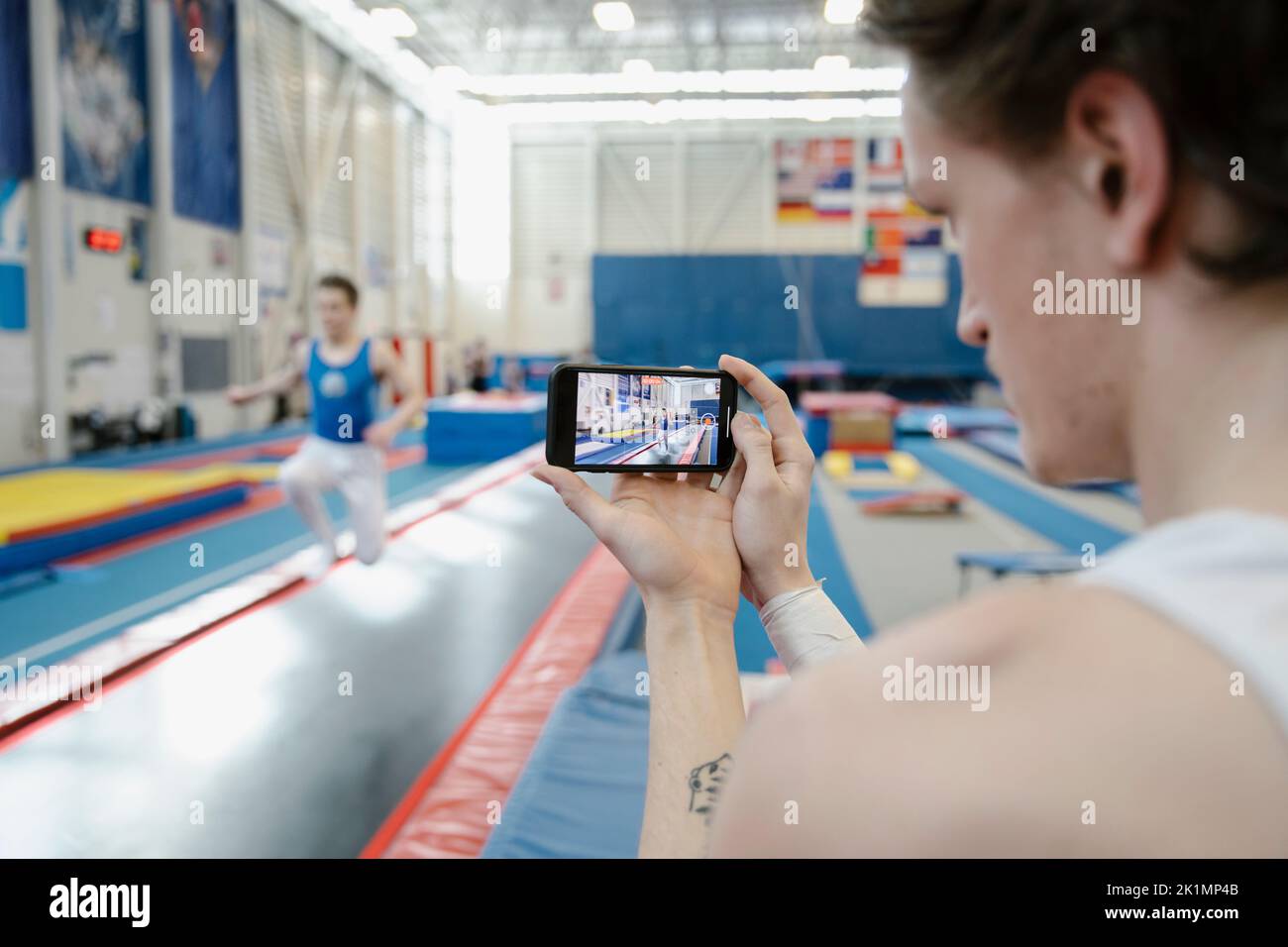 Filming phone close up hi-res stock photography and images - Alamy