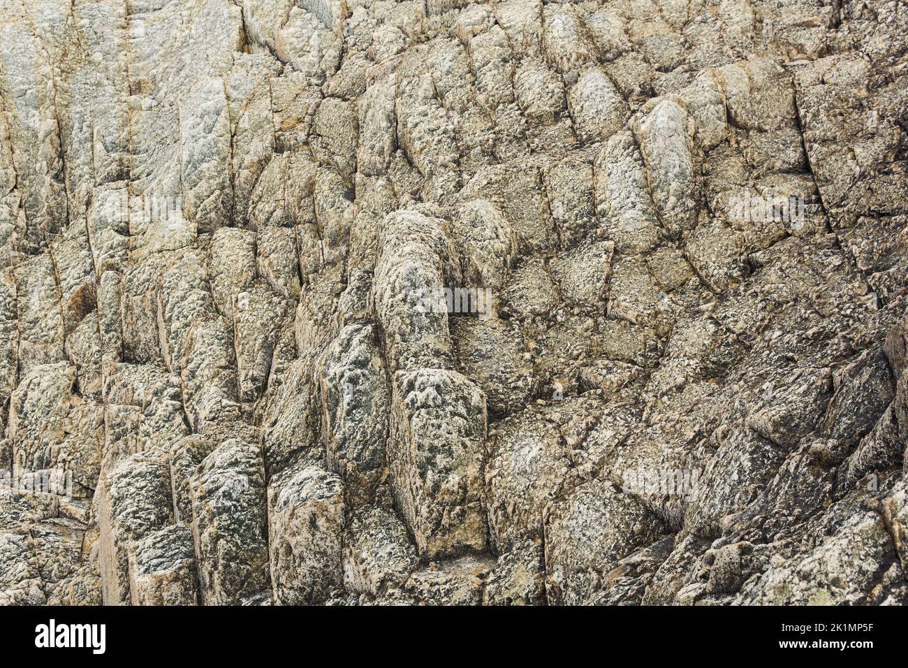natural background, rock texture from weathered columnar basalt Stock ...