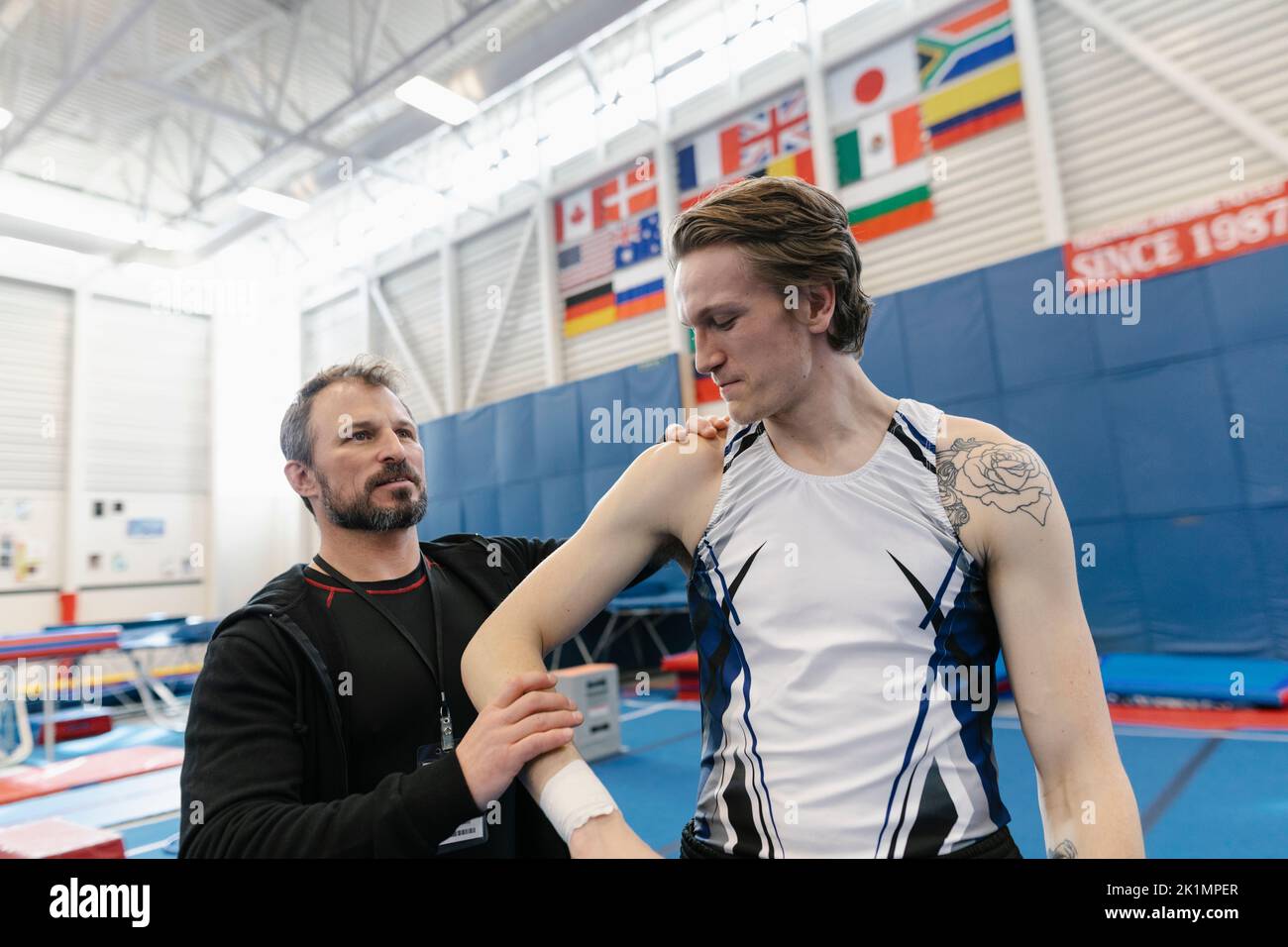 Shoulder pain in athletes hi-res stock photography and images - Alamy