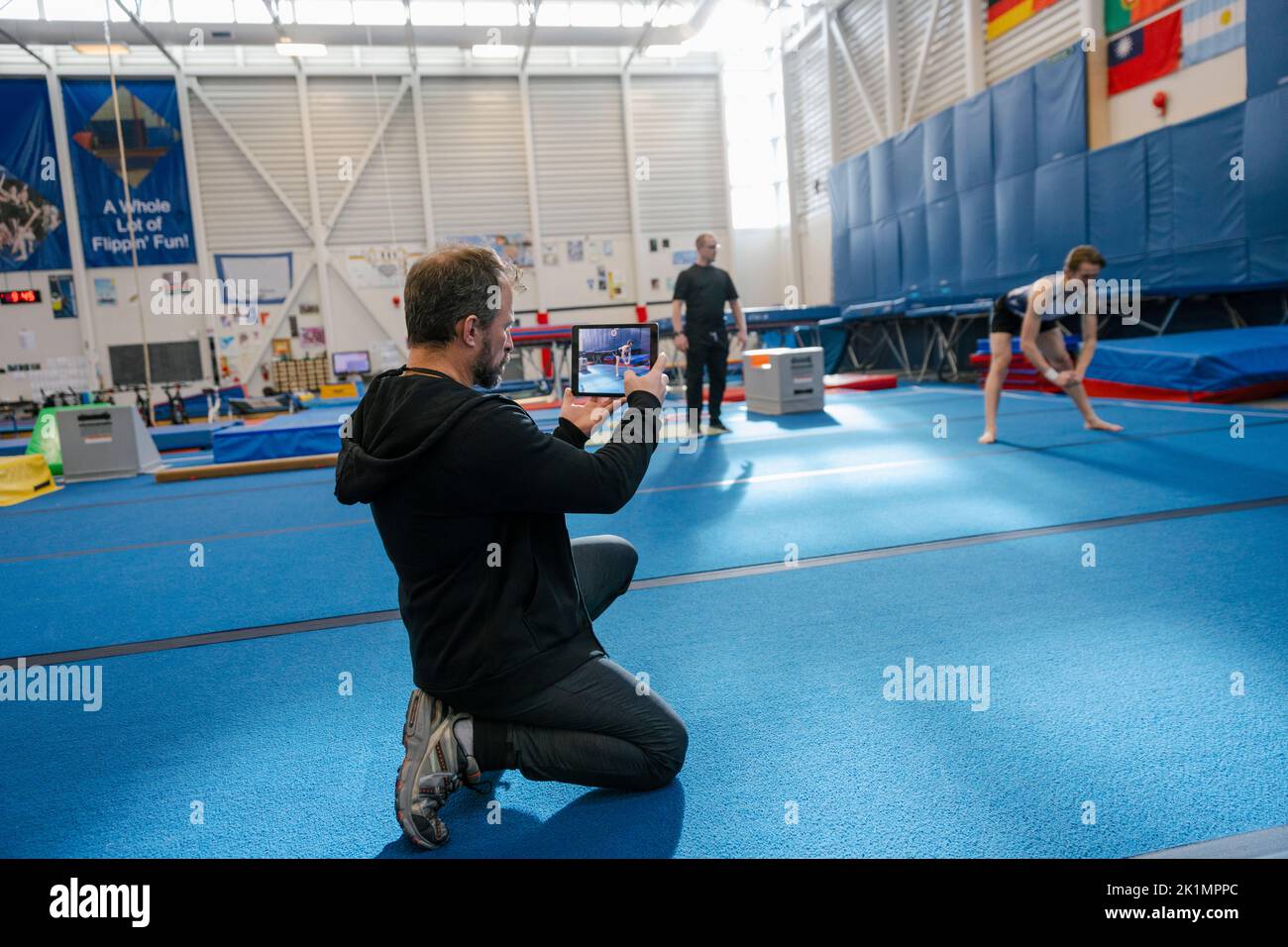Male athlete determination hi-res stock photography and images - Alamy