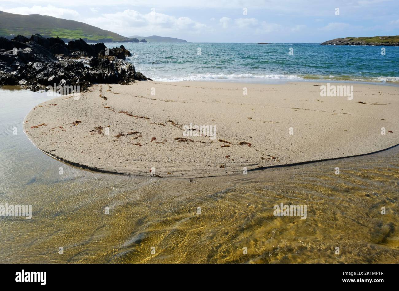 Ballydonegan Bay near Allihies on the Wild Atlantic Way, County Cork ...