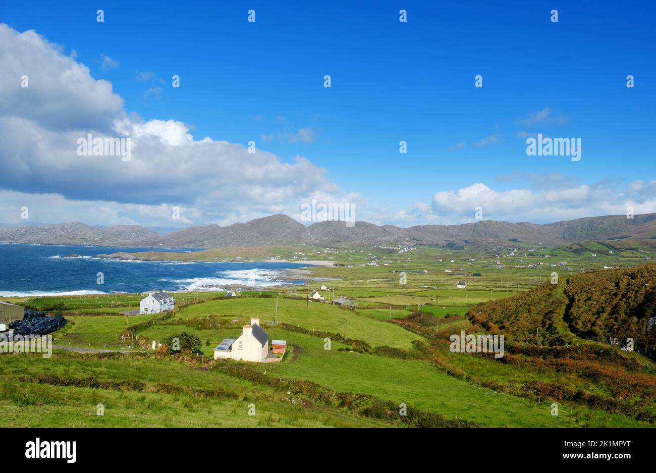 The coast near Allihies, County Cork, Ireland - John Gollop Stock Photo ...