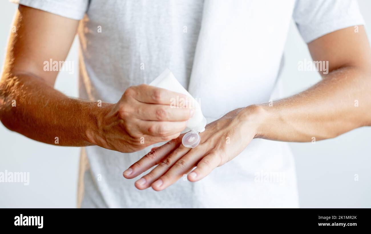 Routine bodycare hi-res stock photography and images - Alamy