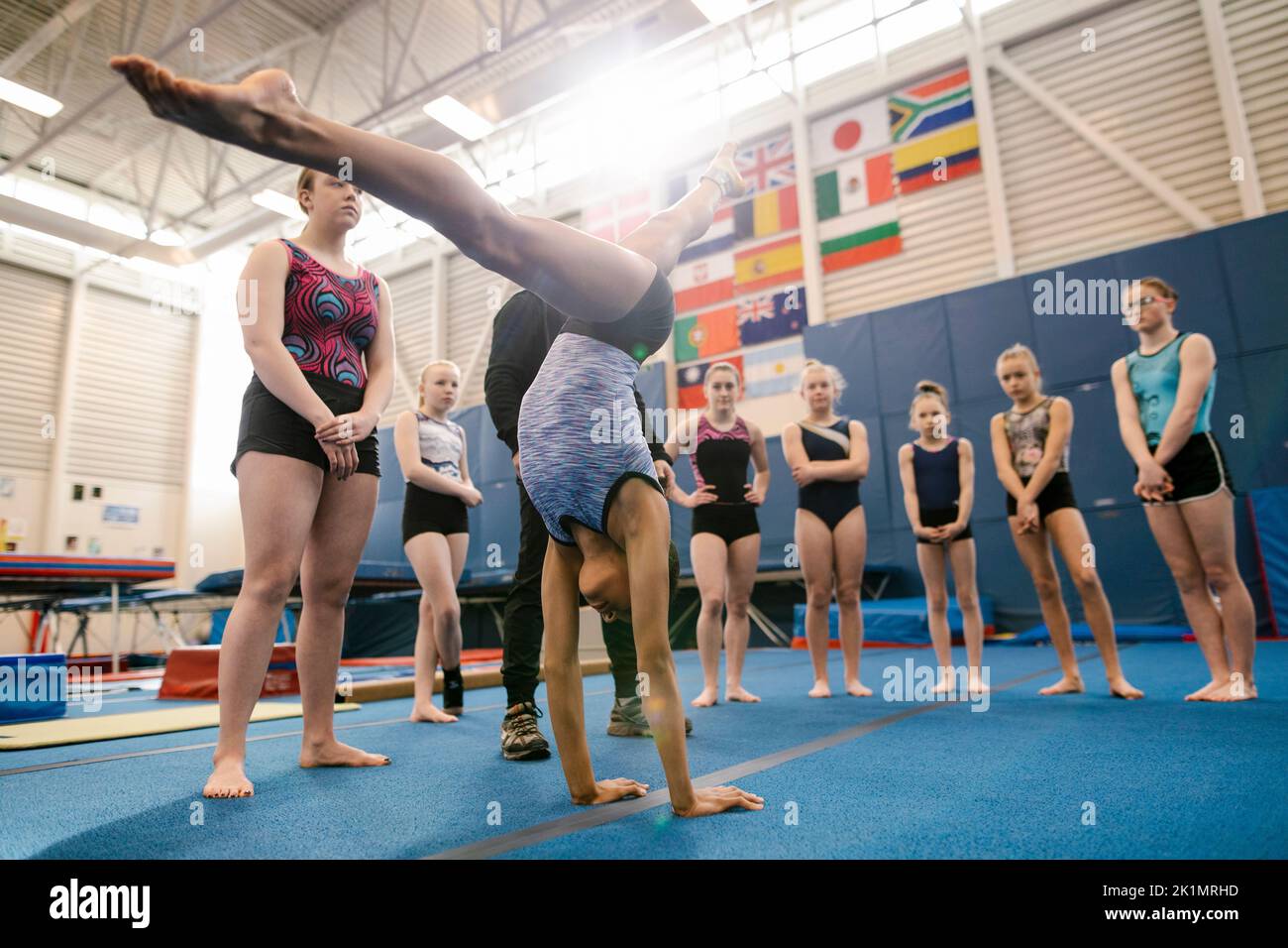 Over Splits Gymnastics