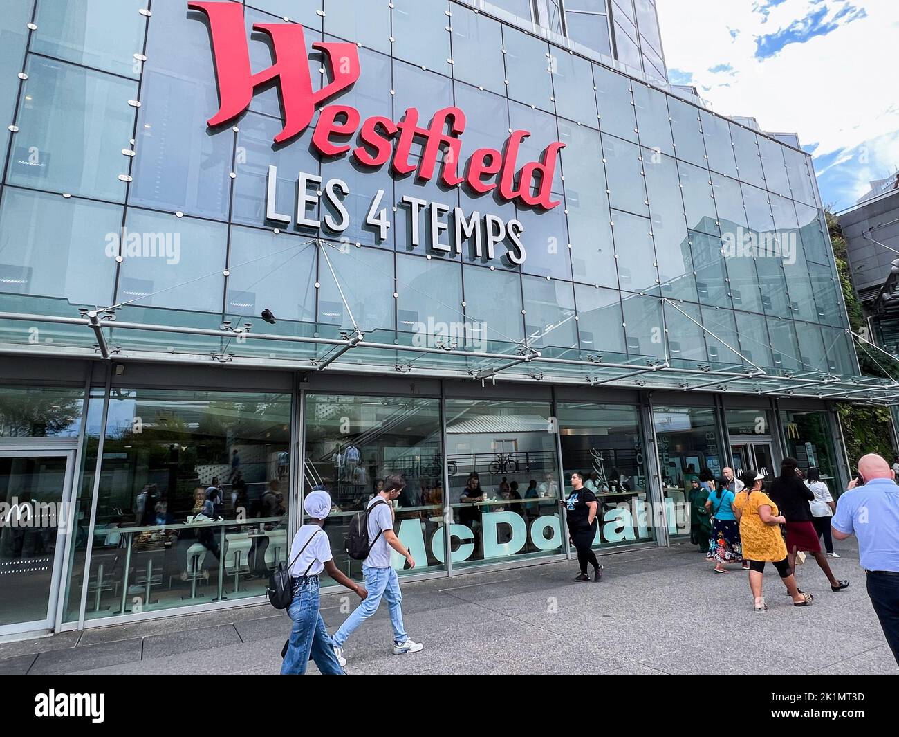 France. 05th Sep, 2022. McDonald's The Westfield Les 4 Temps shopping ...