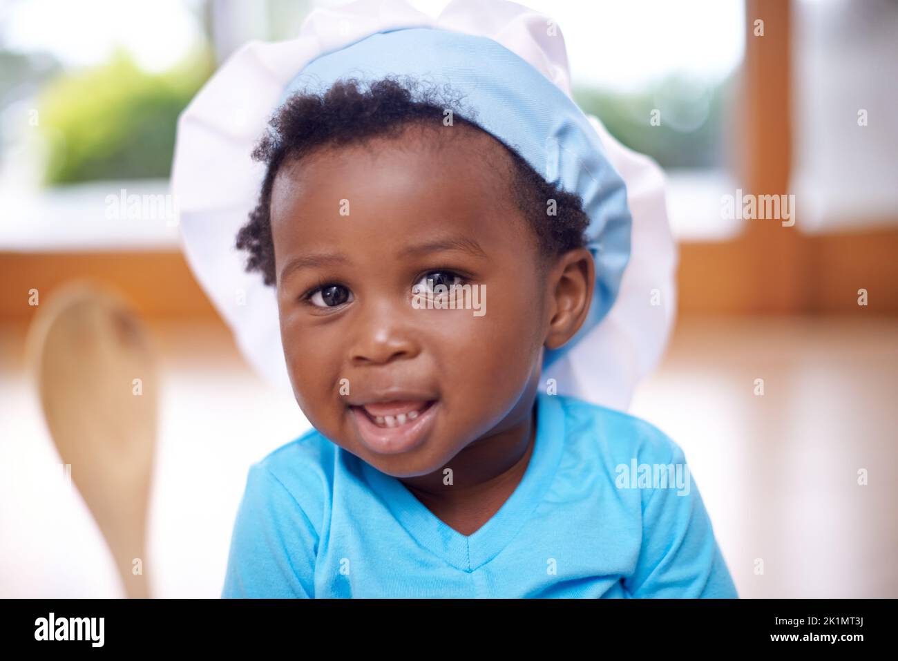 Happy Black Baby Boy