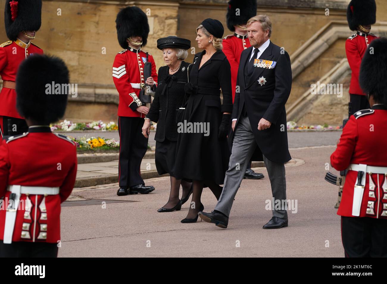 Princess (left) with Beatrix King Willem-Alexander and Queen Maxima of ...