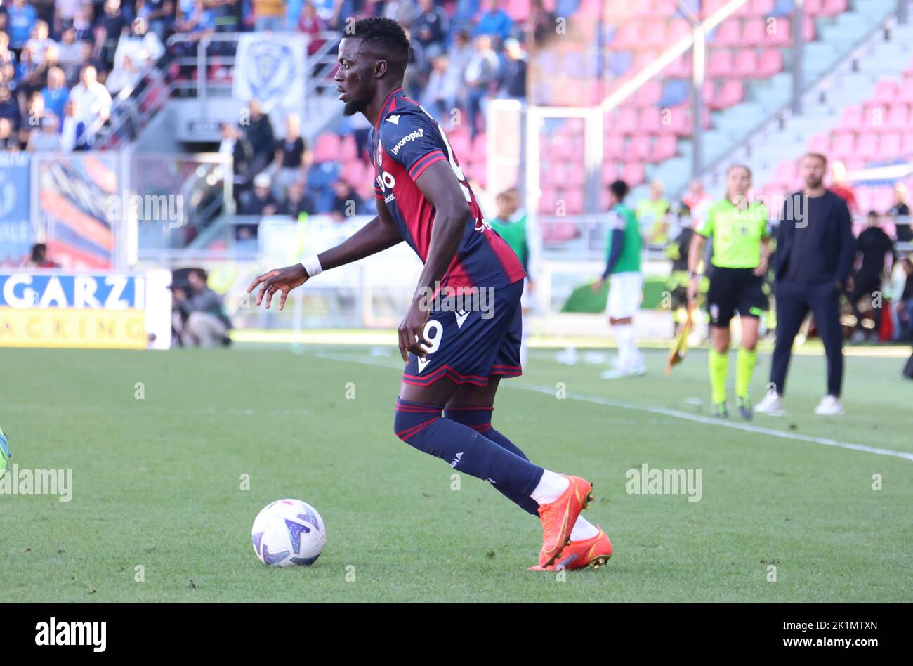 Musa Barrow (Bologna f.c.) during the Italian Football Championship ...