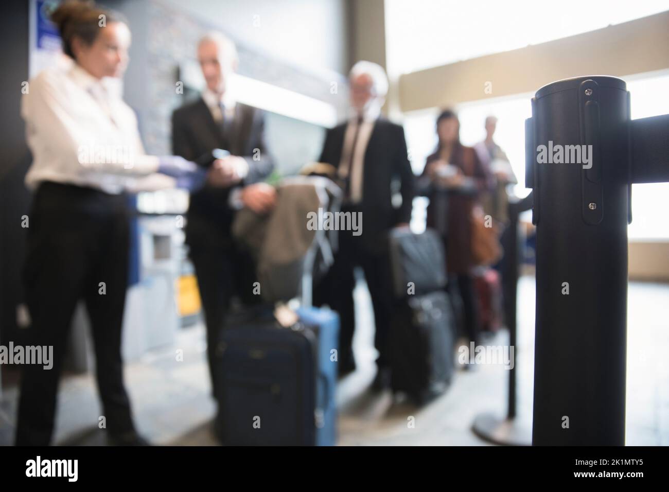Security line boarding pass passes hi-res stock photography and images ...